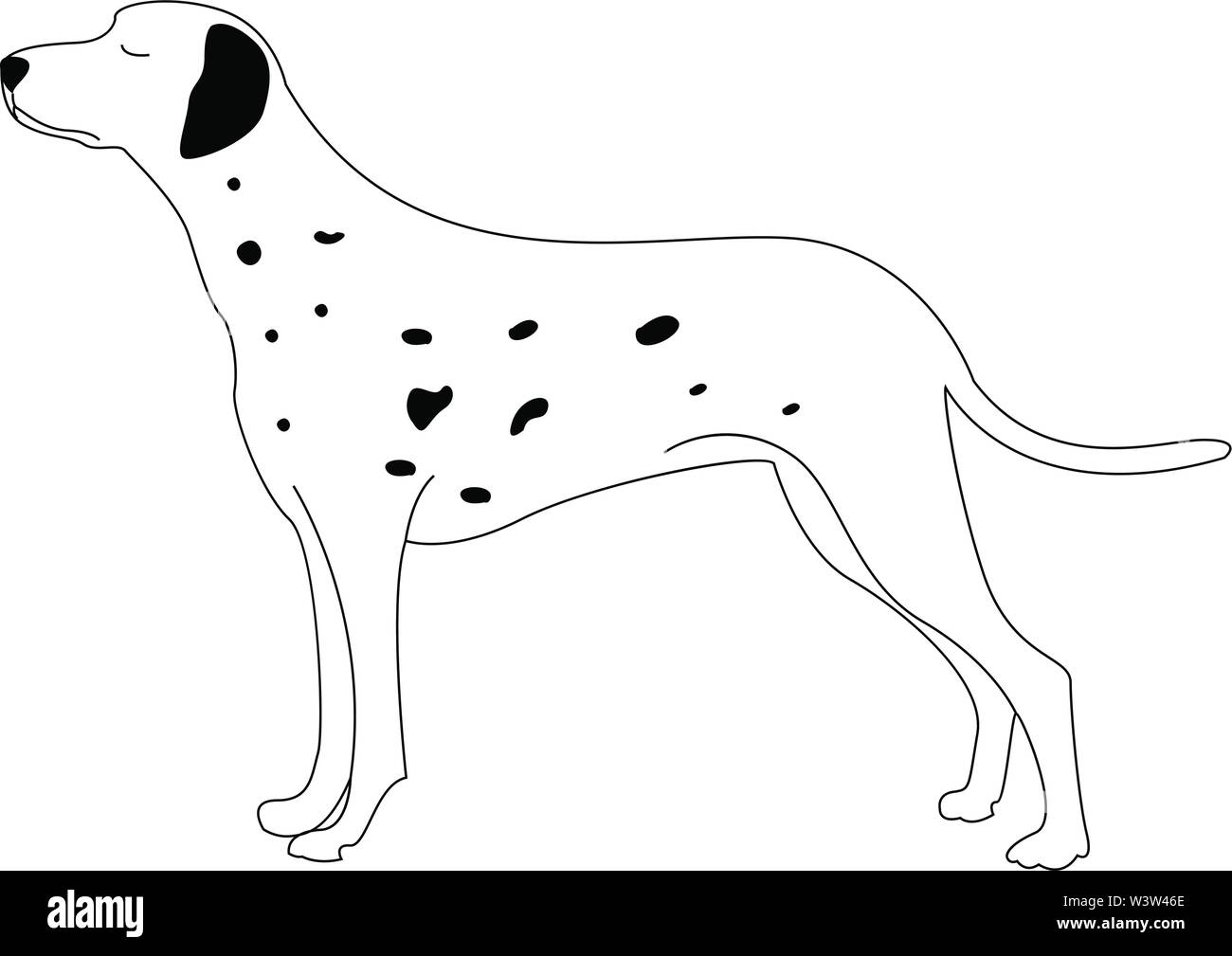 Spot the dog cartoon Cut Out Stock Images & Pictures - Alamy