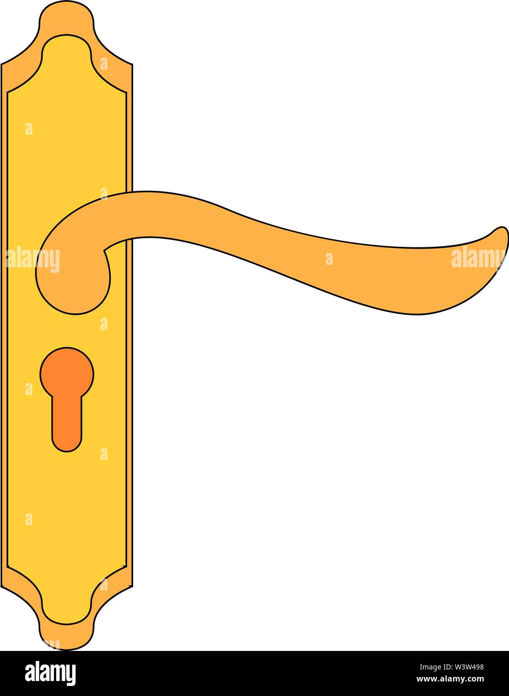 Vector gold logo on Cut Out Stock Images & Pictures - Alamy