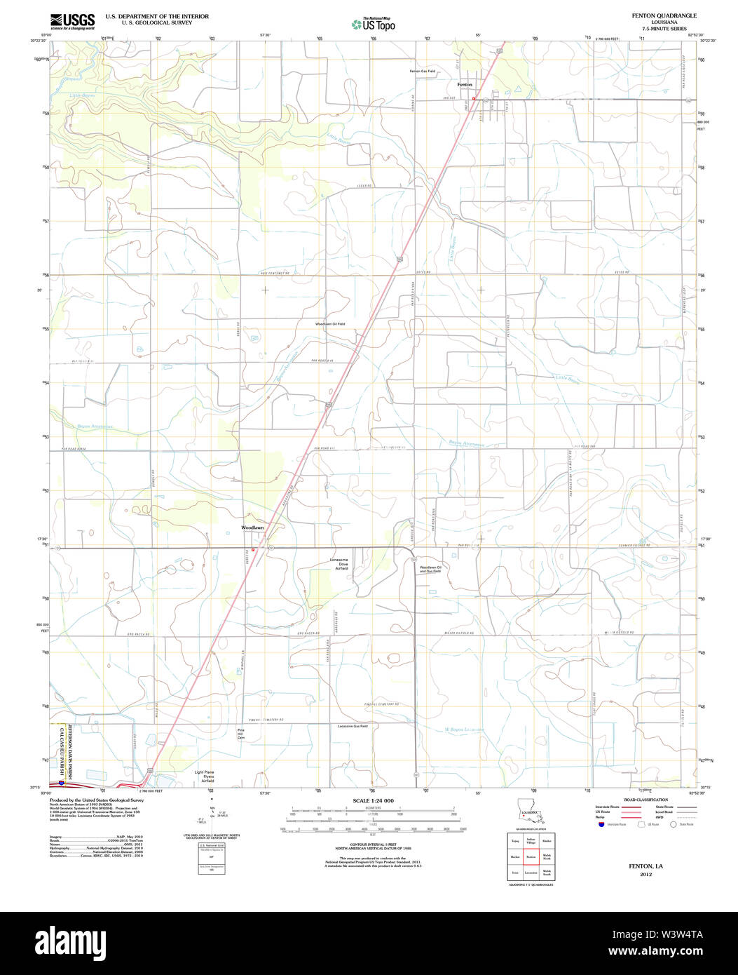 Map of fenton hi-res stock photography and images - Alamy
