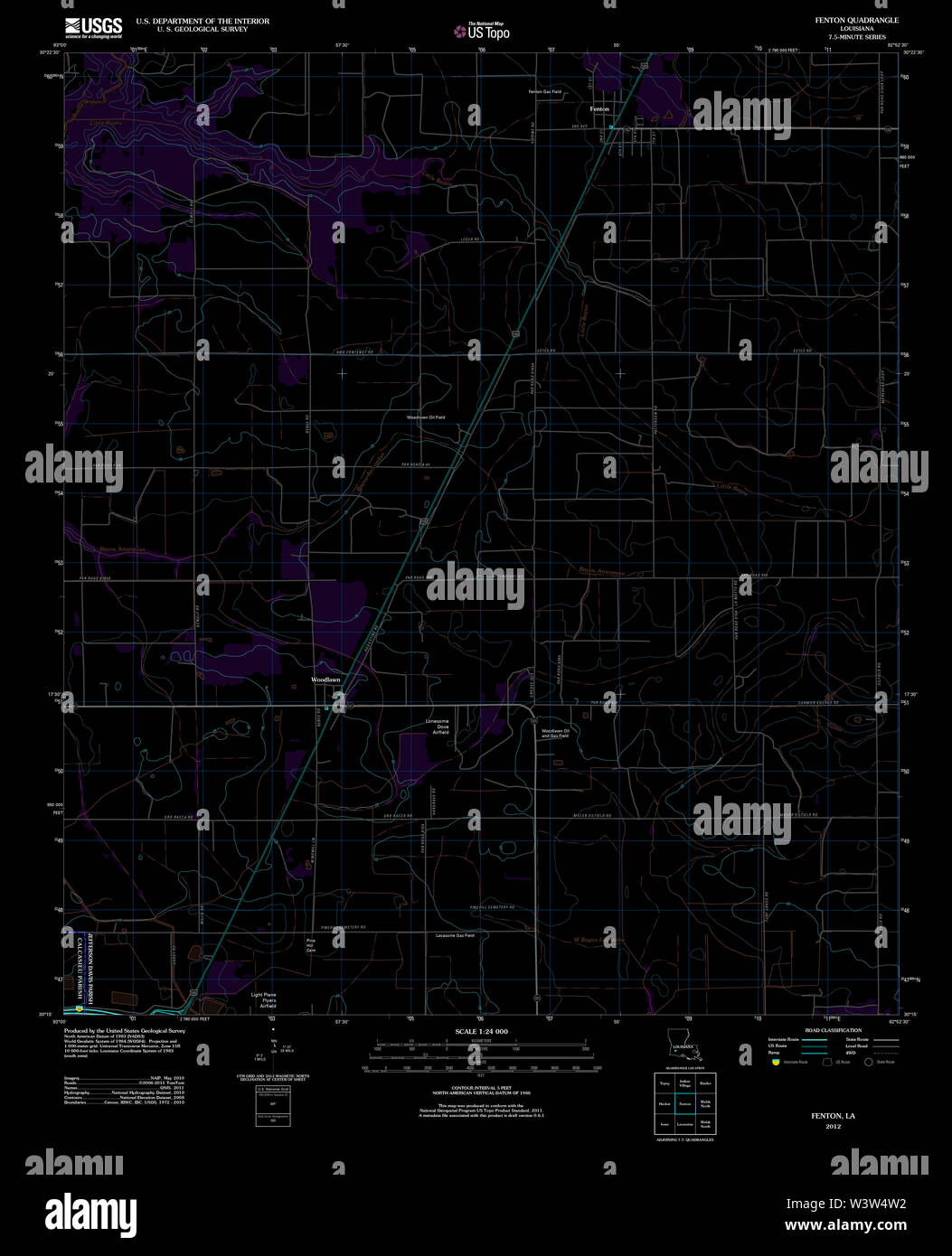 Map of fenton hi-res stock photography and images - Alamy