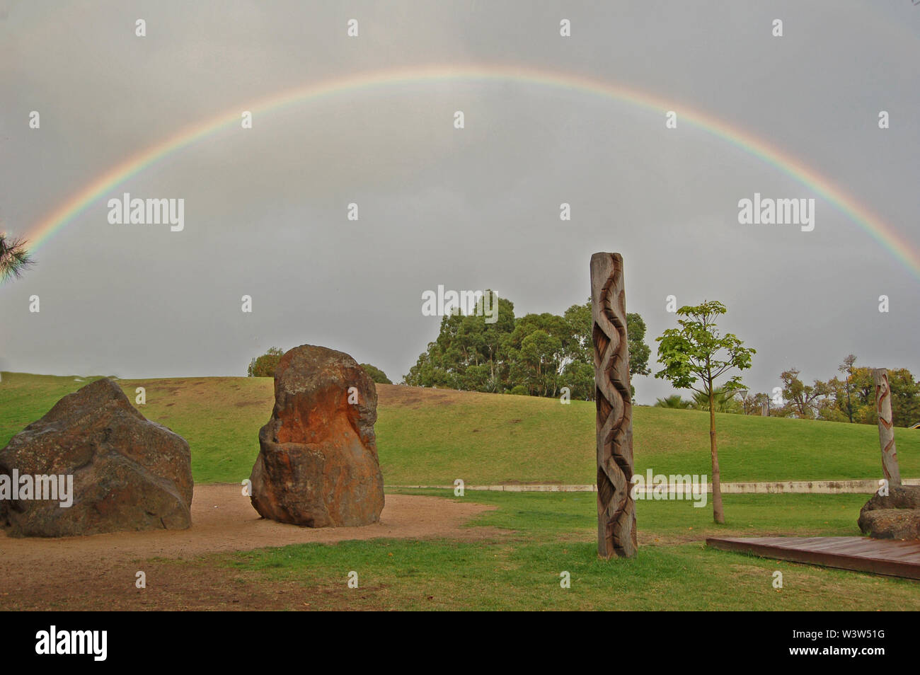 Birrarung marr aboriginal hi-res stock photography and images - Alamy