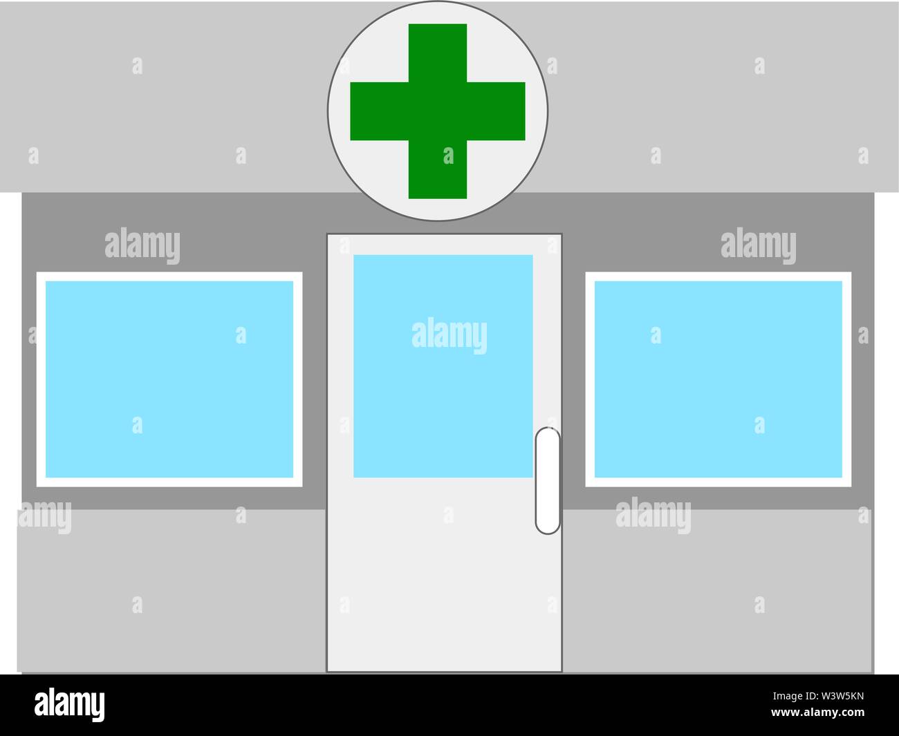 White building on street Cut Out Stock Images & Pictures - Alamy