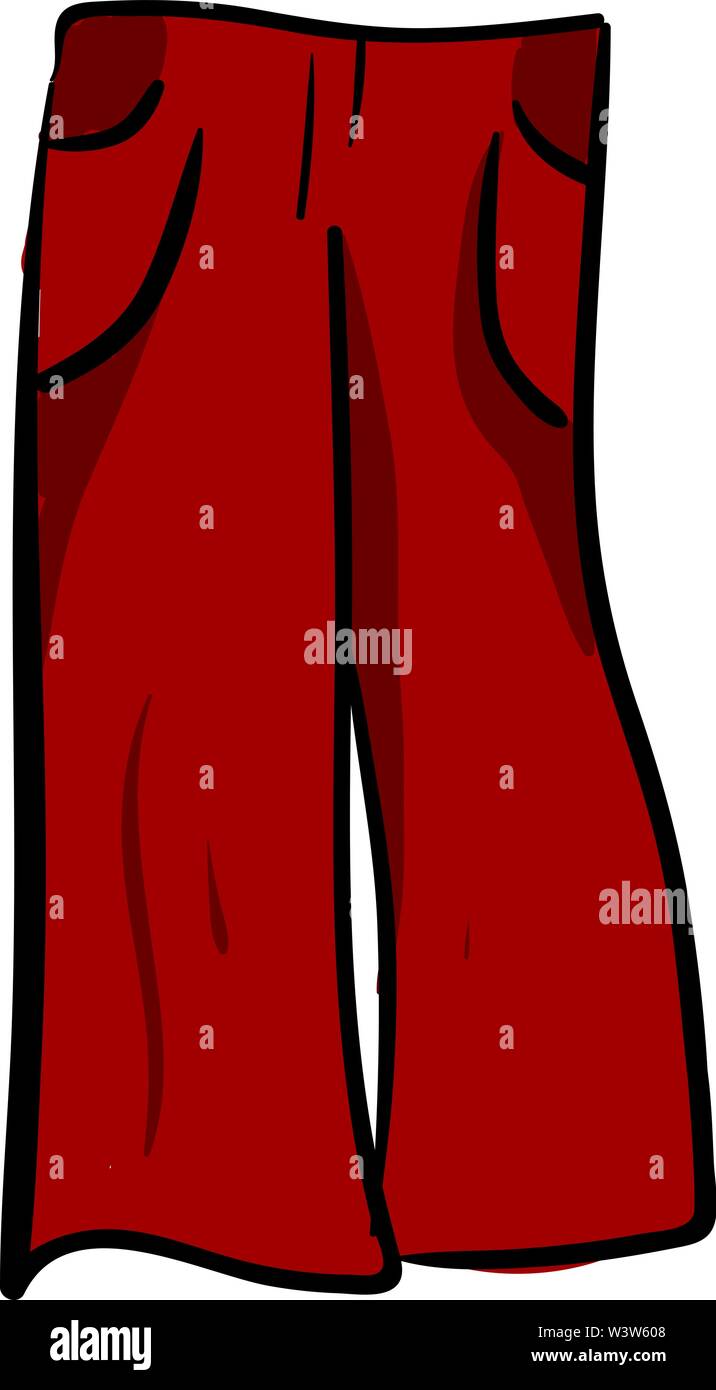 Woman red clothes shopping Stock Vector Images - Alamy