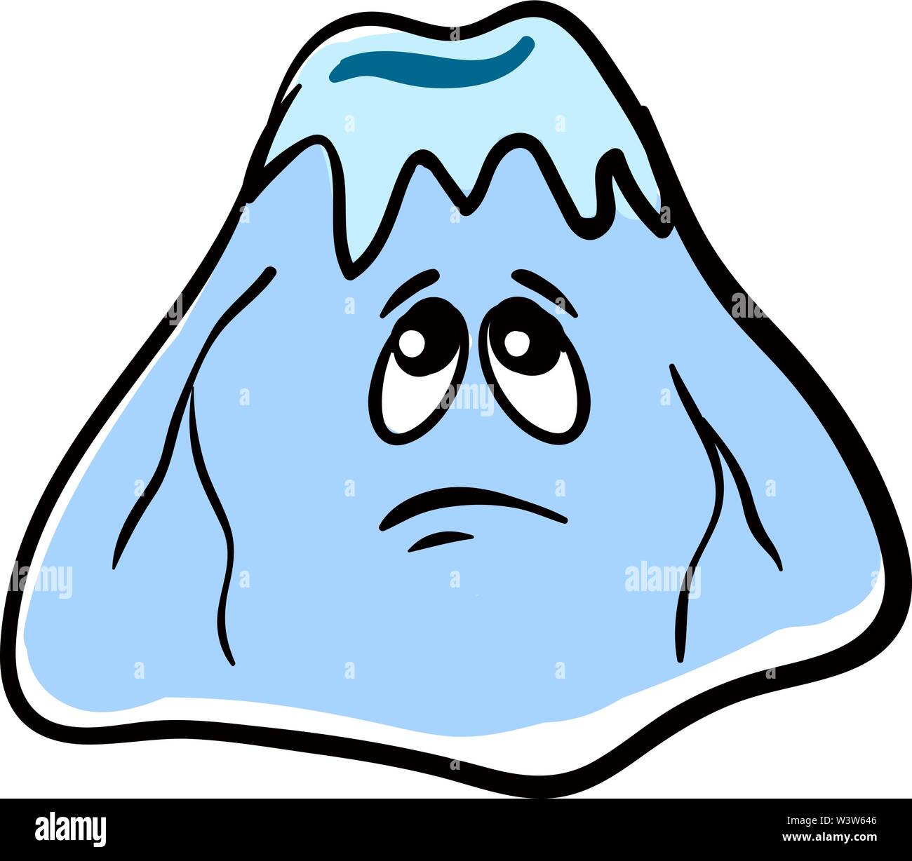 Beautiful frost ice on Stock Vector Images - Alamy