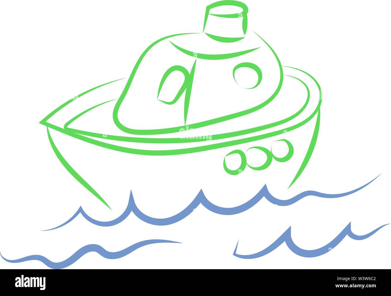 Small yachts Stock Vector Images - Alamy