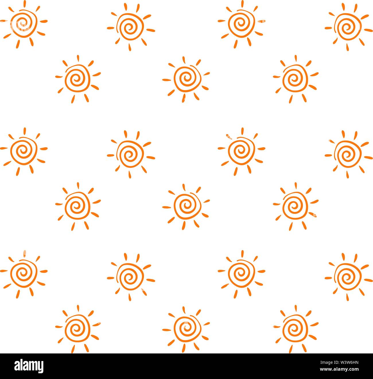 Sun wallpaper, illustration, vector on white background Stock Vector ...