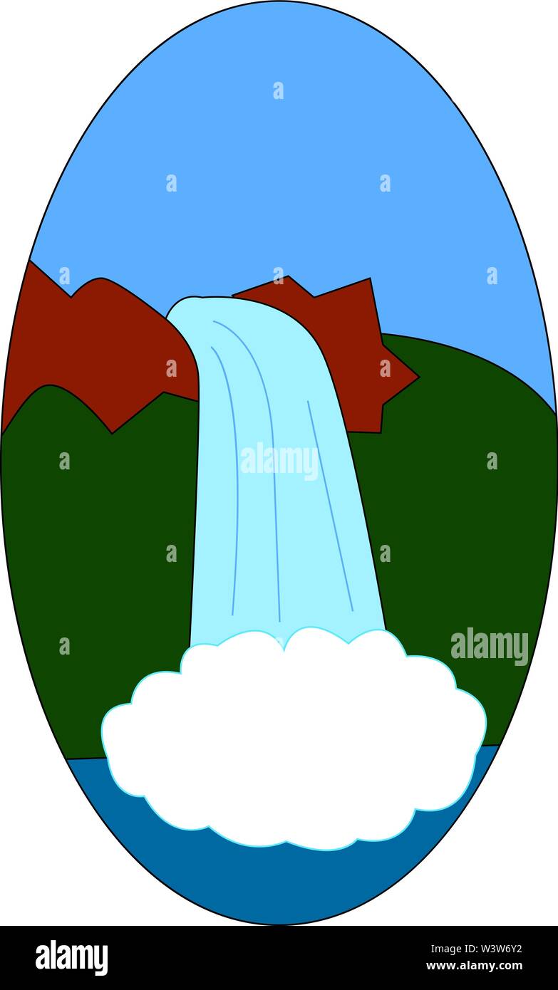 Stone in water on Stock Vector Images - Alamy