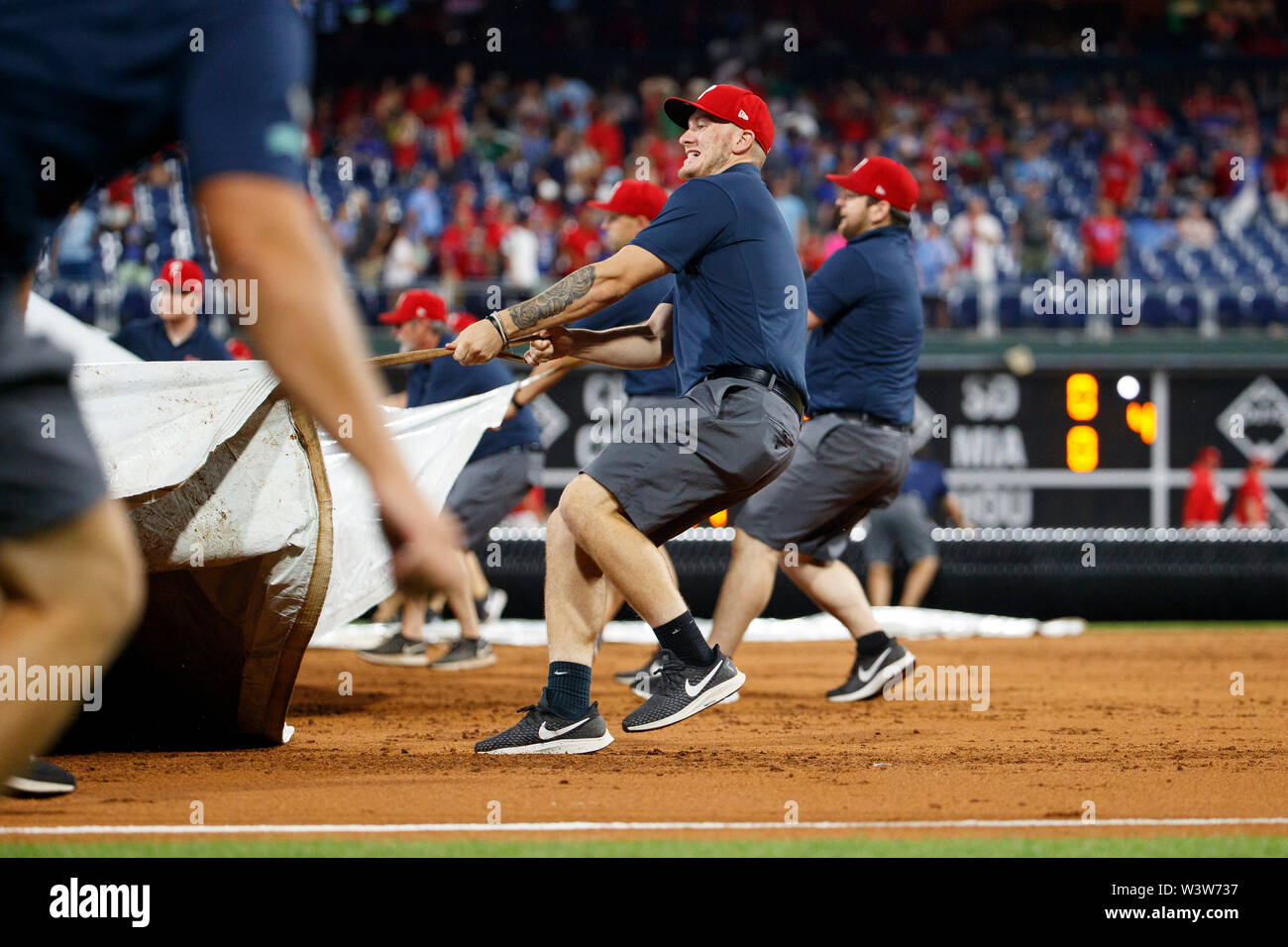 Philadelphia, Pennsylvania, USA. 17th July, 2019. Philadelphia Phillies ...