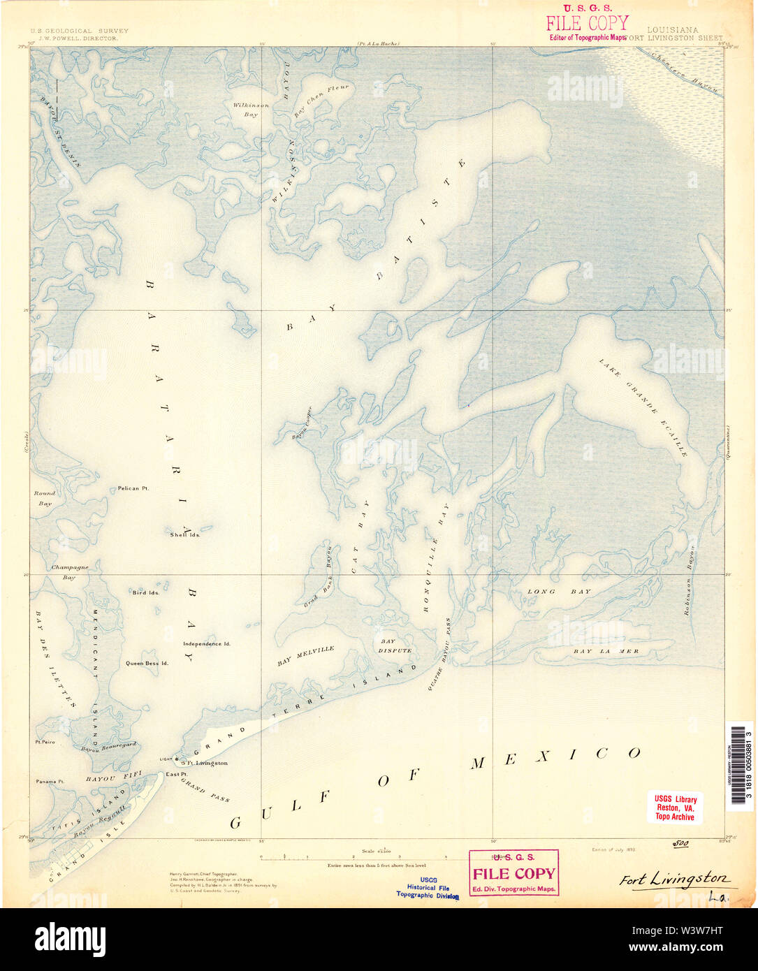 Livingston louisiana map hi-res stock photography and images - Alamy