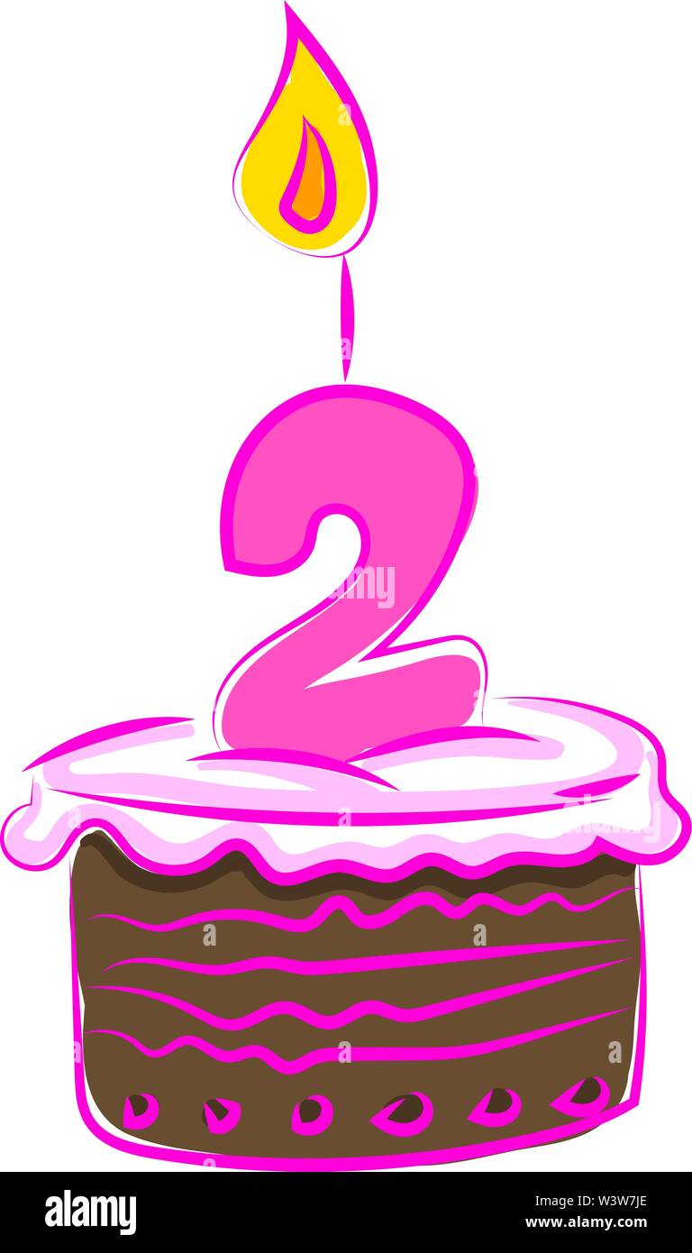 Number 2 Template For Cake