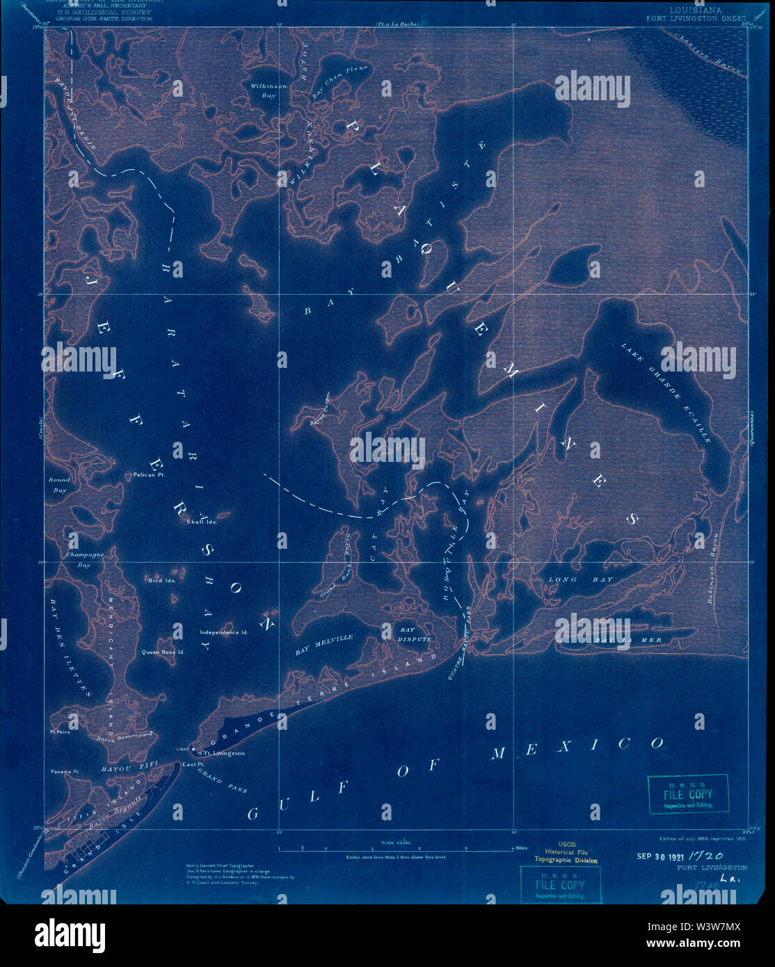 Livingston louisiana map hi-res stock photography and images - Alamy