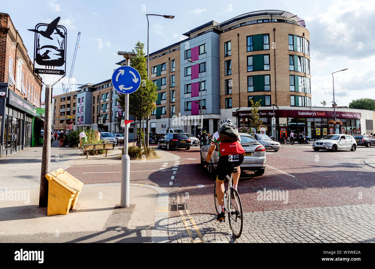 Hackbridge South London UK Stock Photo - Alamy
