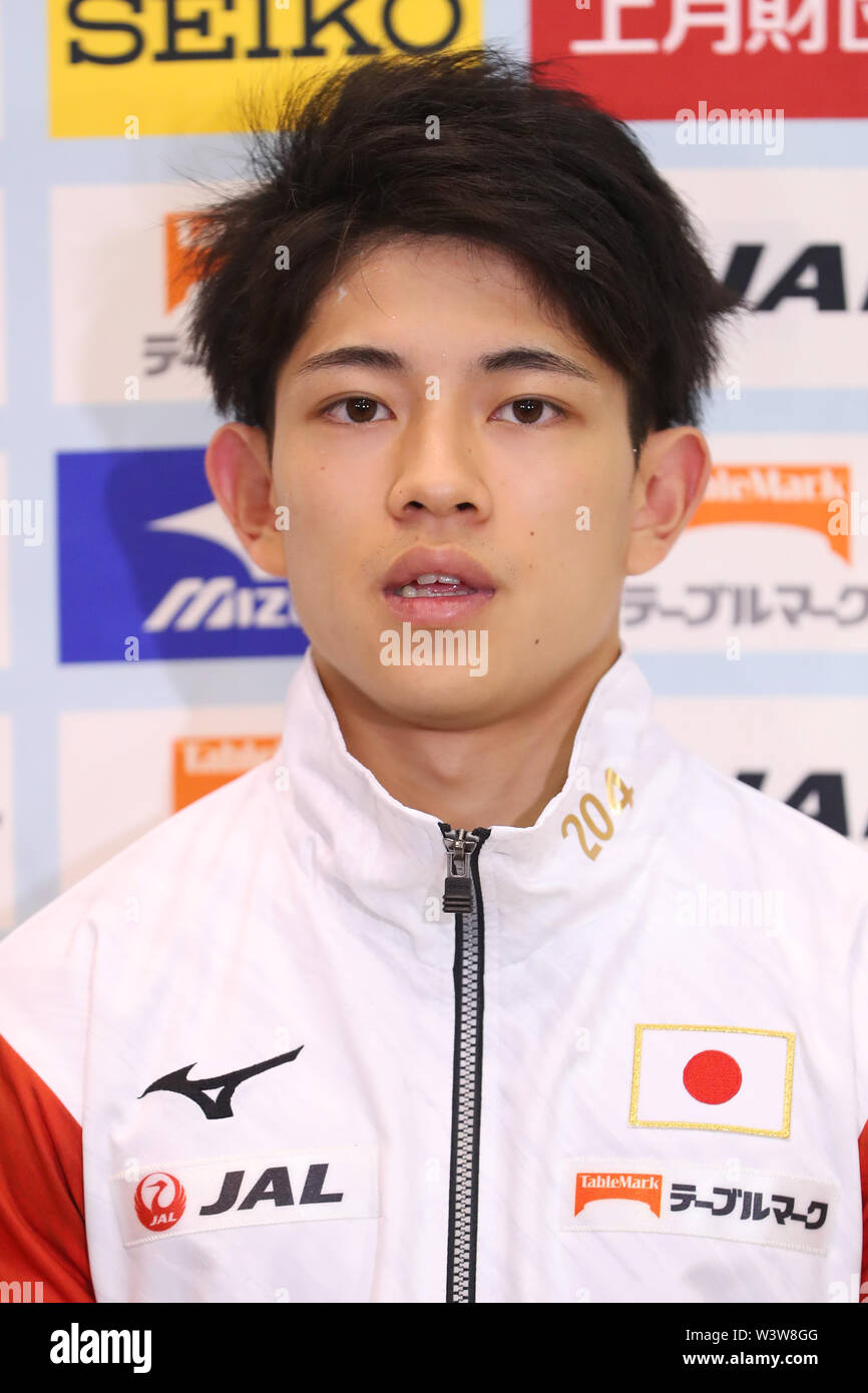 Tokyo, Japan. 17th July, 2019. Kakeru Tanigawa (JPN) Artistic ...