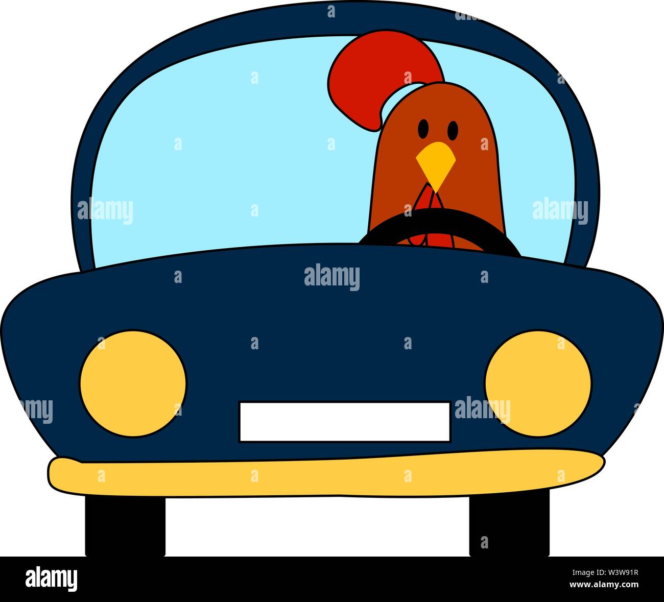 Travel concept car in Stock Vector Images - Alamy