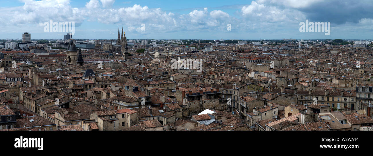 Bordeaux birds eye view hi-res stock photography and images - Alamy