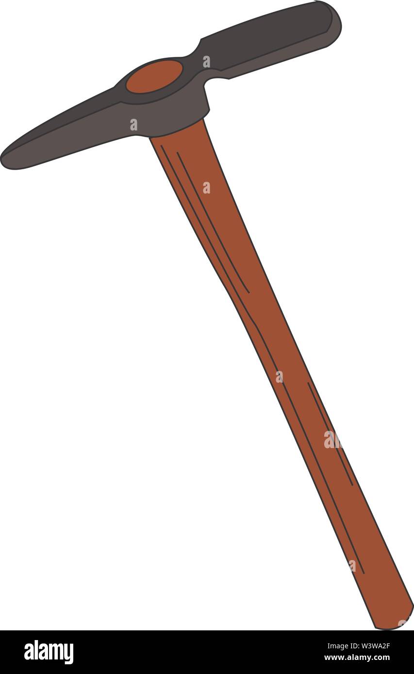 Hoe, illustration, vector on white background Stock Vector Image & Art ...