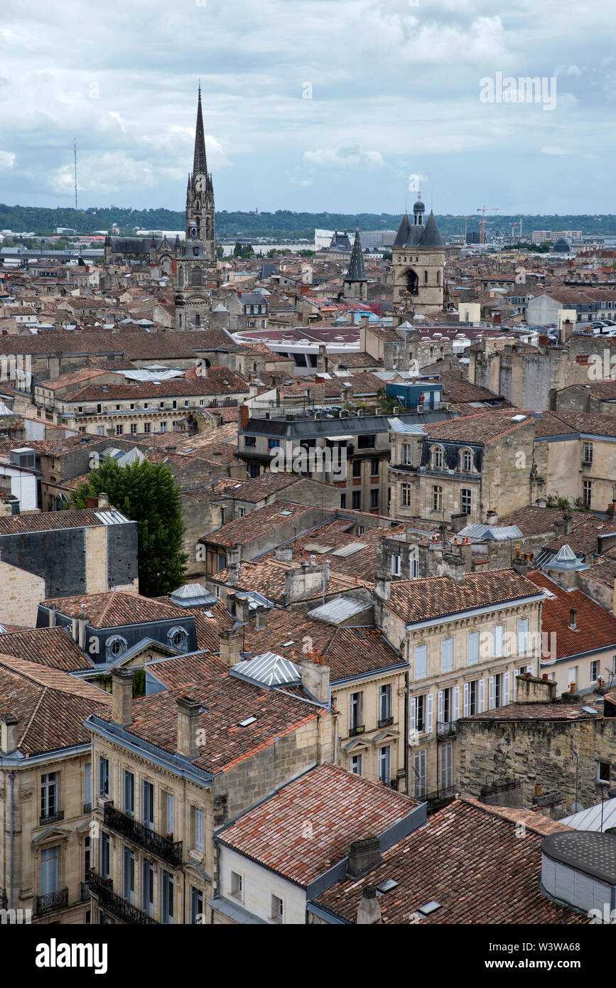 Bordeaux birds eye view hi-res stock photography and images - Alamy