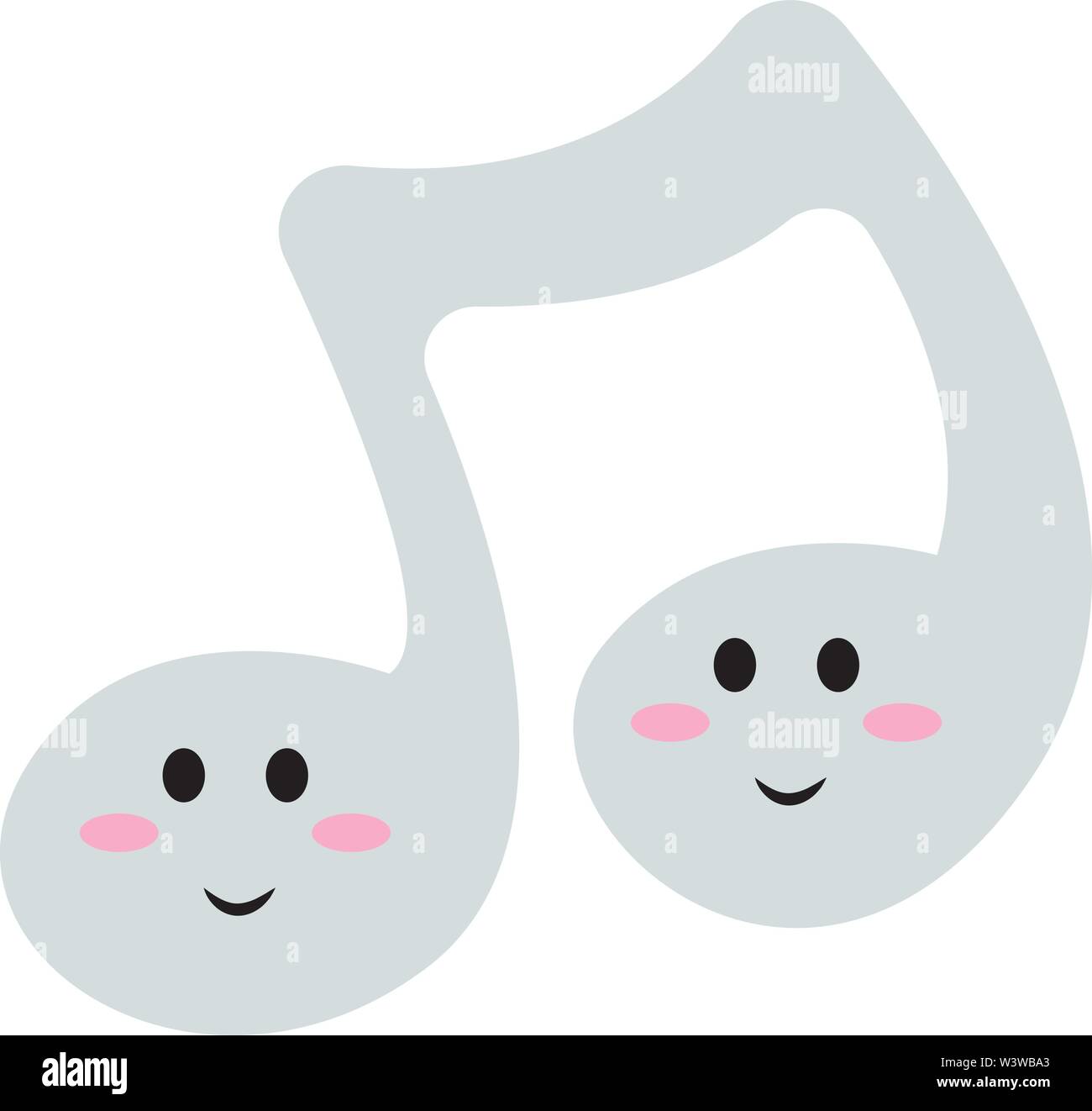 Colorful music symbol cute hi-res stock photography and images - Alamy