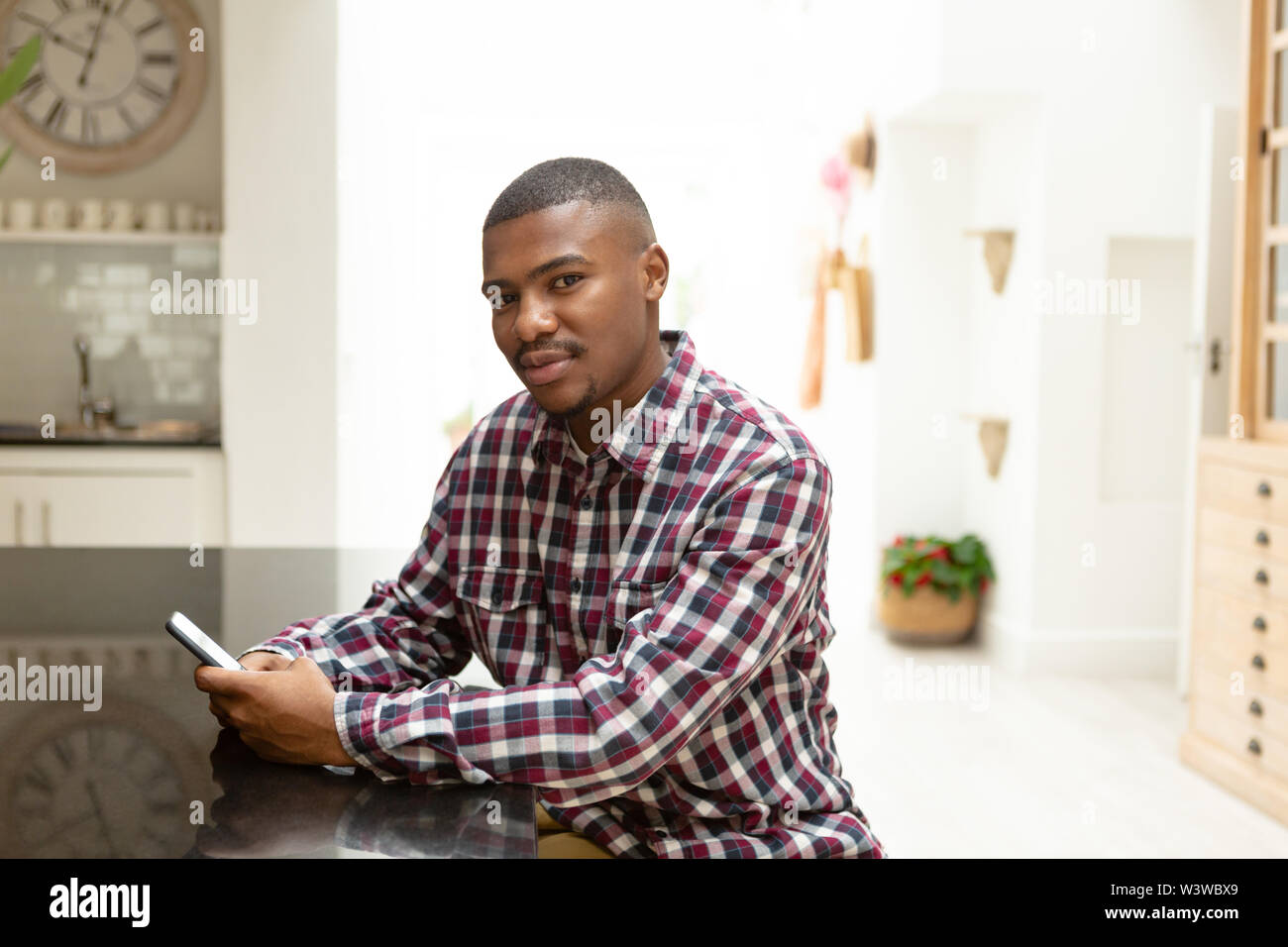 African man looking camera using hi-res stock photography and images ...