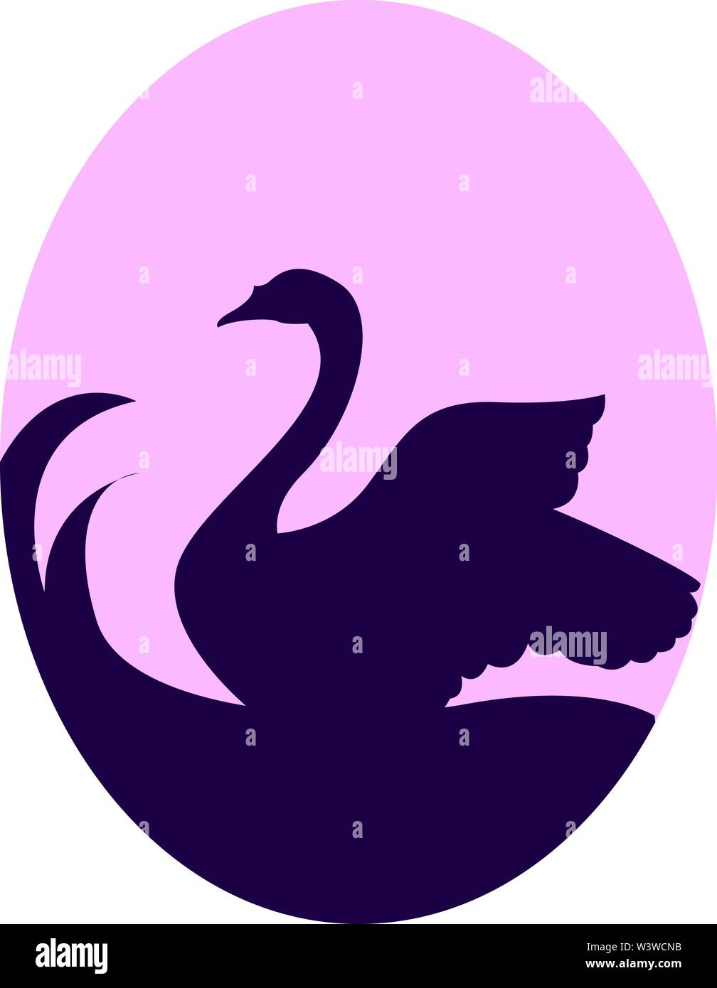 Swan feather texture Stock Vector Images - Alamy