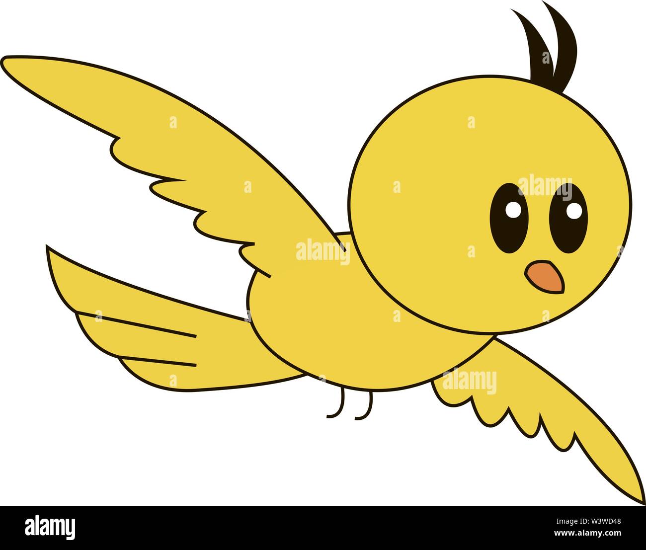Cartoon Bird Flying Png