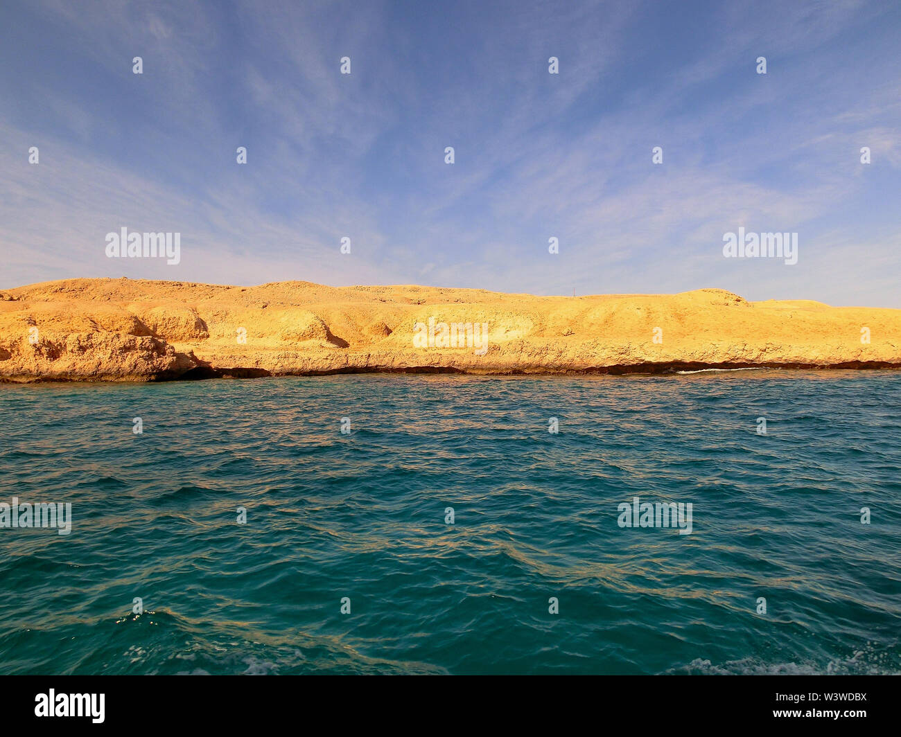 Beautiful seascape. Coast in Egypt. Red Sea Stock Photo - Alamy