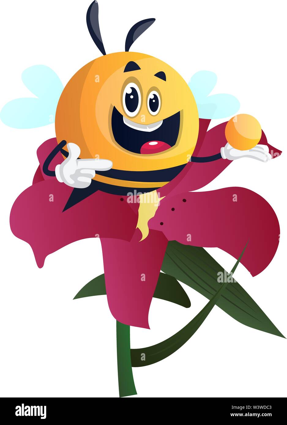 White camomile flowers in Stock Vector Images - Alamy