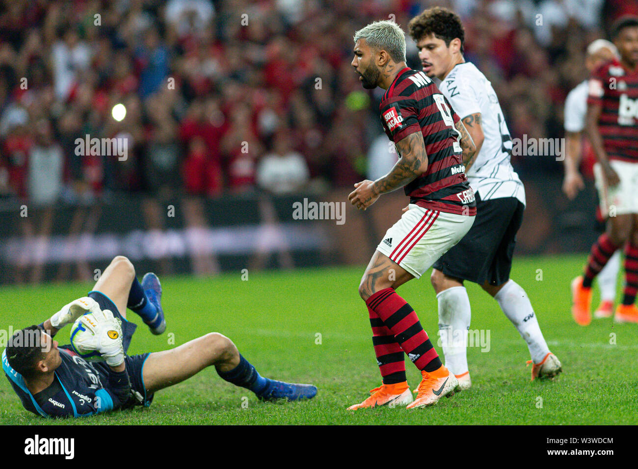 Rio De Janeiro, Brazil. 17th July, 2019. PR, a match in the ...