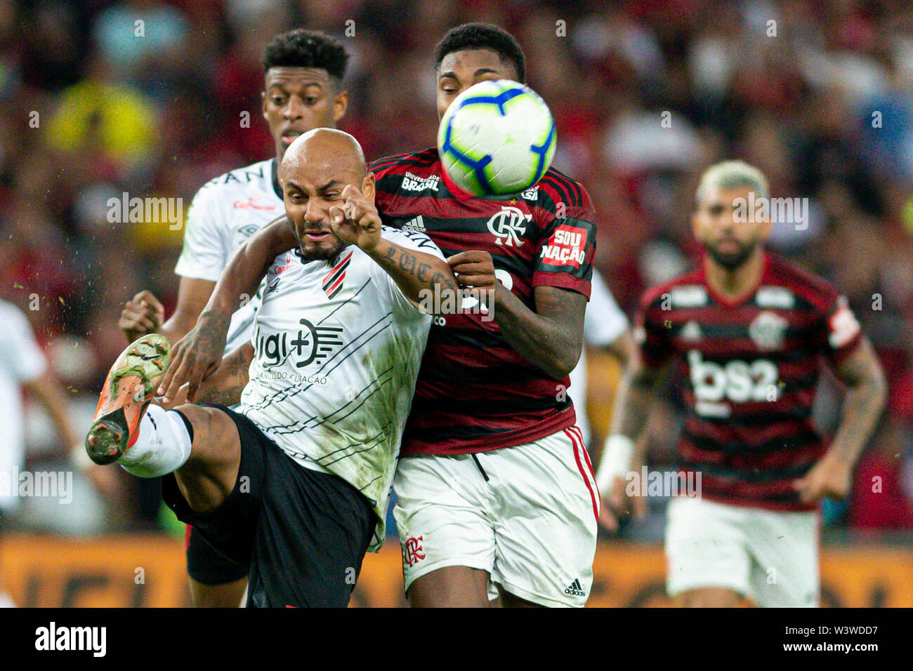 Rio De Janeiro, Brazil. 17th July, 2019. PR, a match in the ...