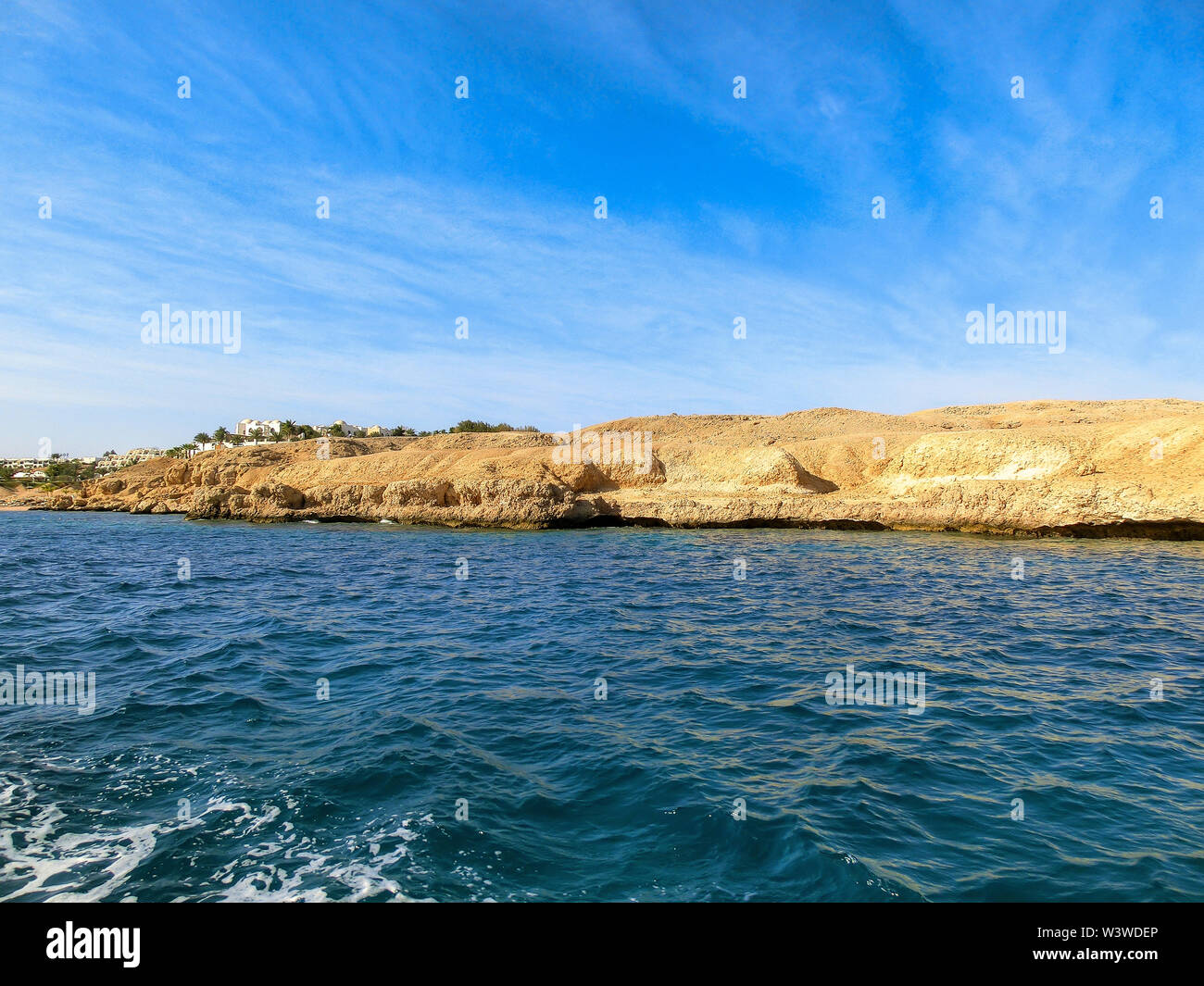 Beautiful seascape. Coast in Egypt. Red Sea Stock Photo - Alamy