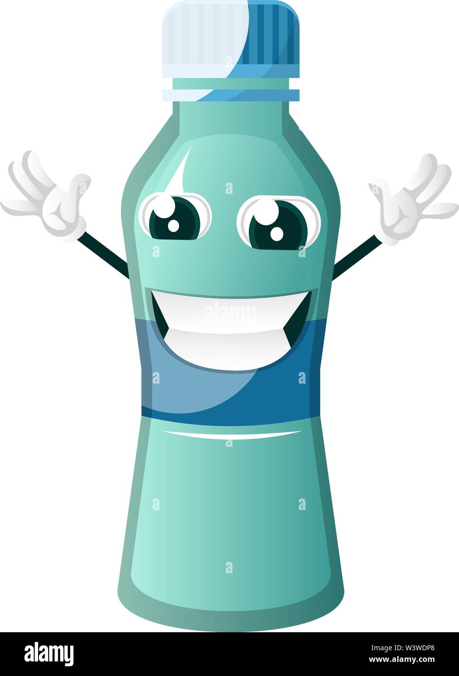 Feeling fresh face portrait Stock Vector Images - Alamy