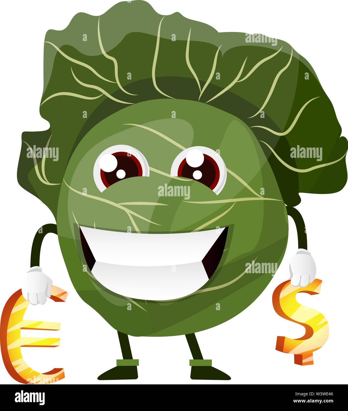 Vector sign vegan golden Stock Vector Images - Alamy