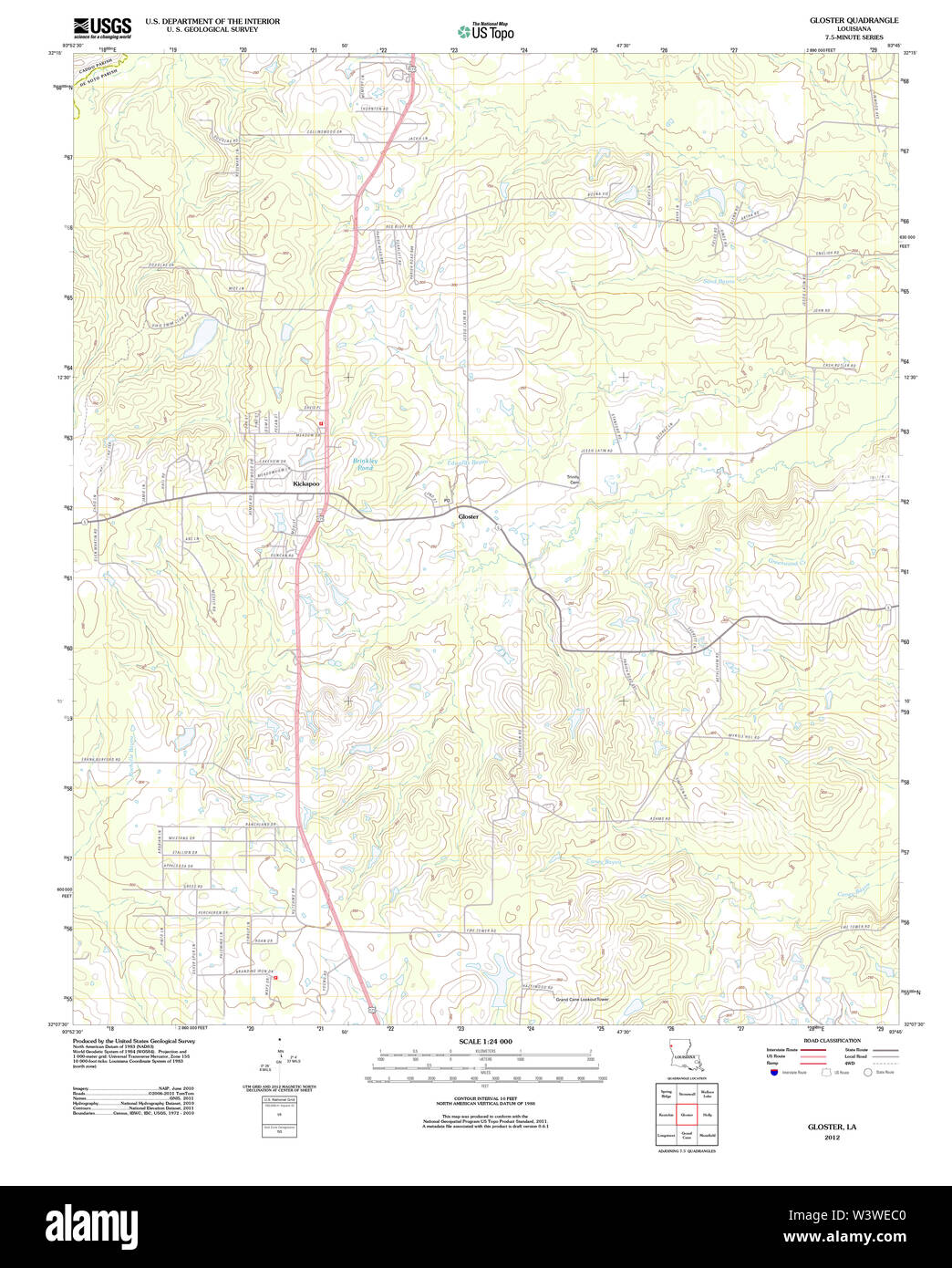 Map of gloster hi-res stock photography and images - Alamy