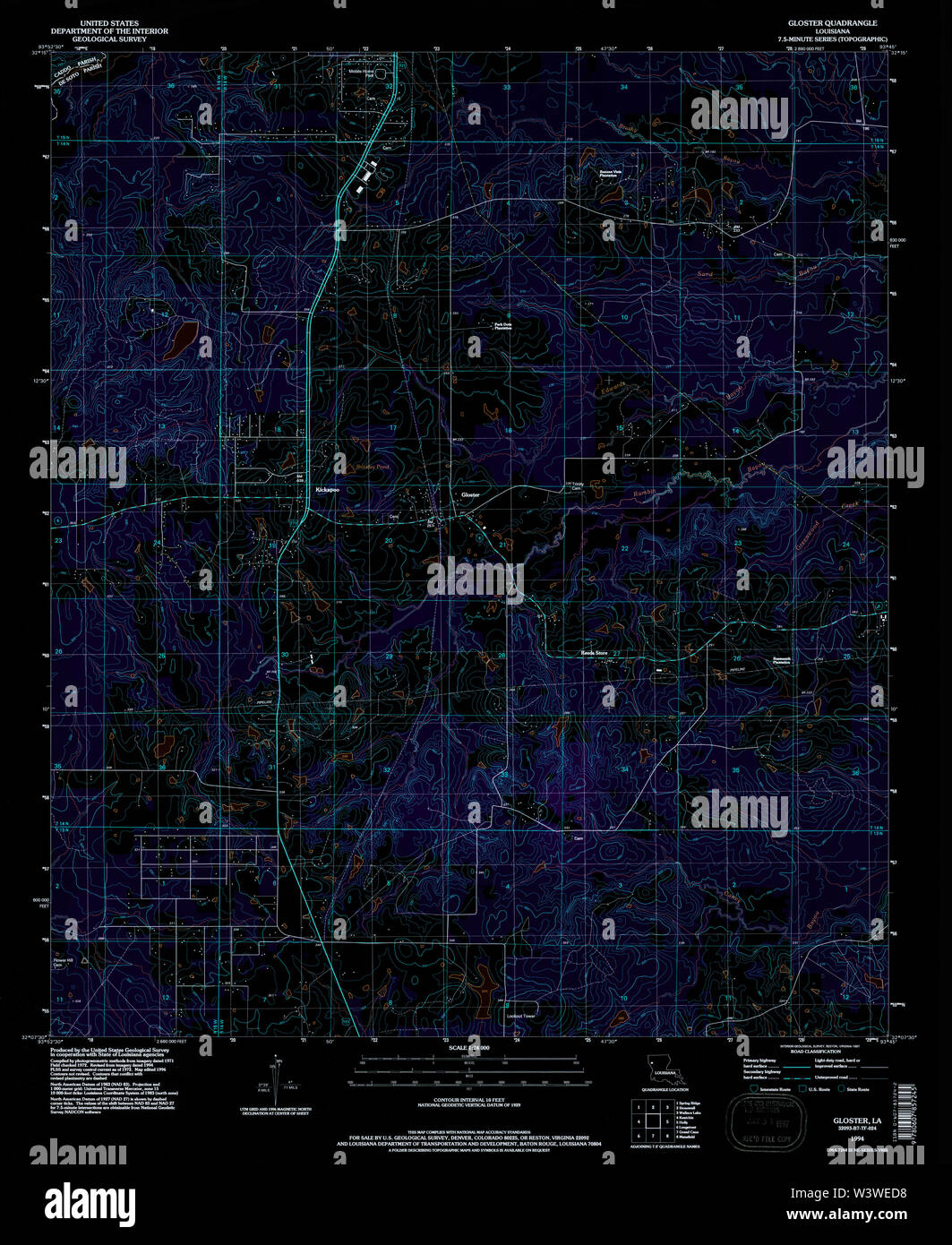 Gloster map hi-res stock photography and images - Alamy