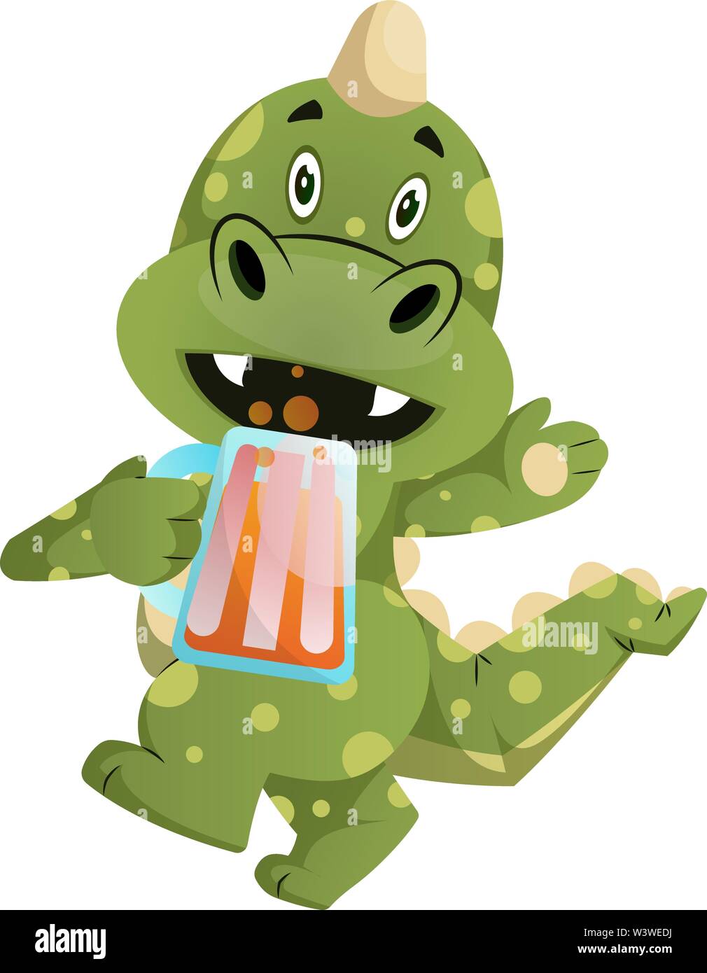 Yellow dragon symbol on Stock Vector Images - Alamy