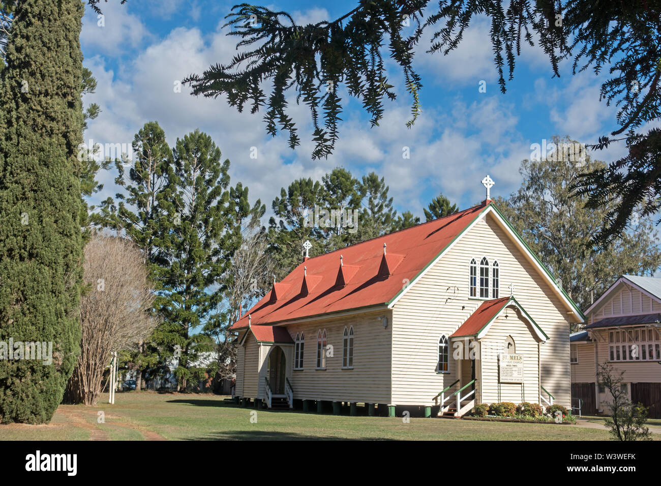 St Mel's Catholic Church, Esk SE Queensland Australia Stock Photo - Alamy