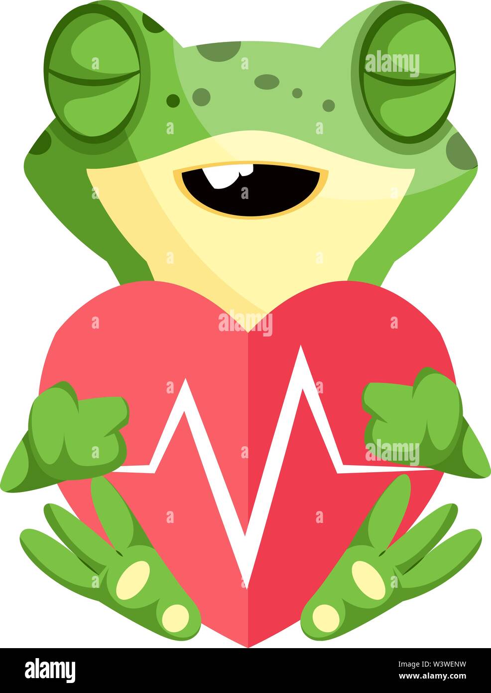 Frog cartoon hi-res stock photography and images - Alamy