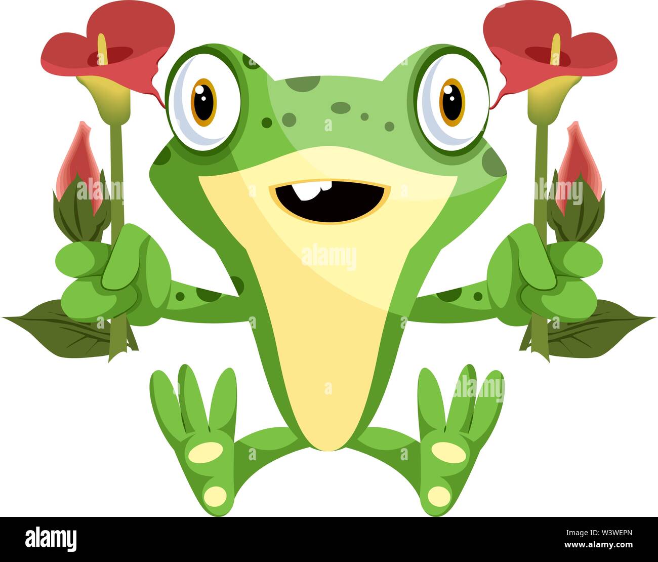 Pink water lily flowers Stock Vector Images - Alamy