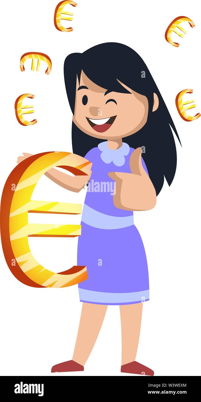 Economy girl Cut Out Stock Images & Pictures - Alamy