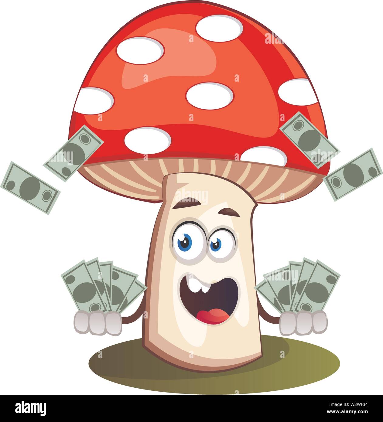Money mushrooms hi-res stock photography and images - Alamy