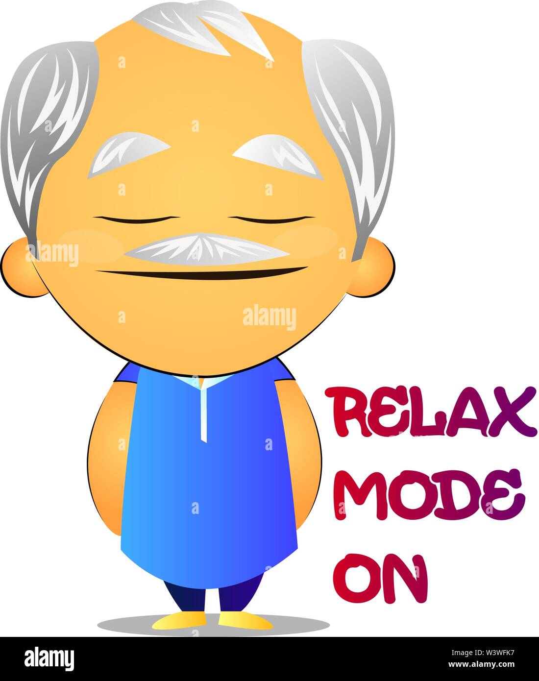 Elderly people relax on Cut Out Stock Images & Pictures - Alamy