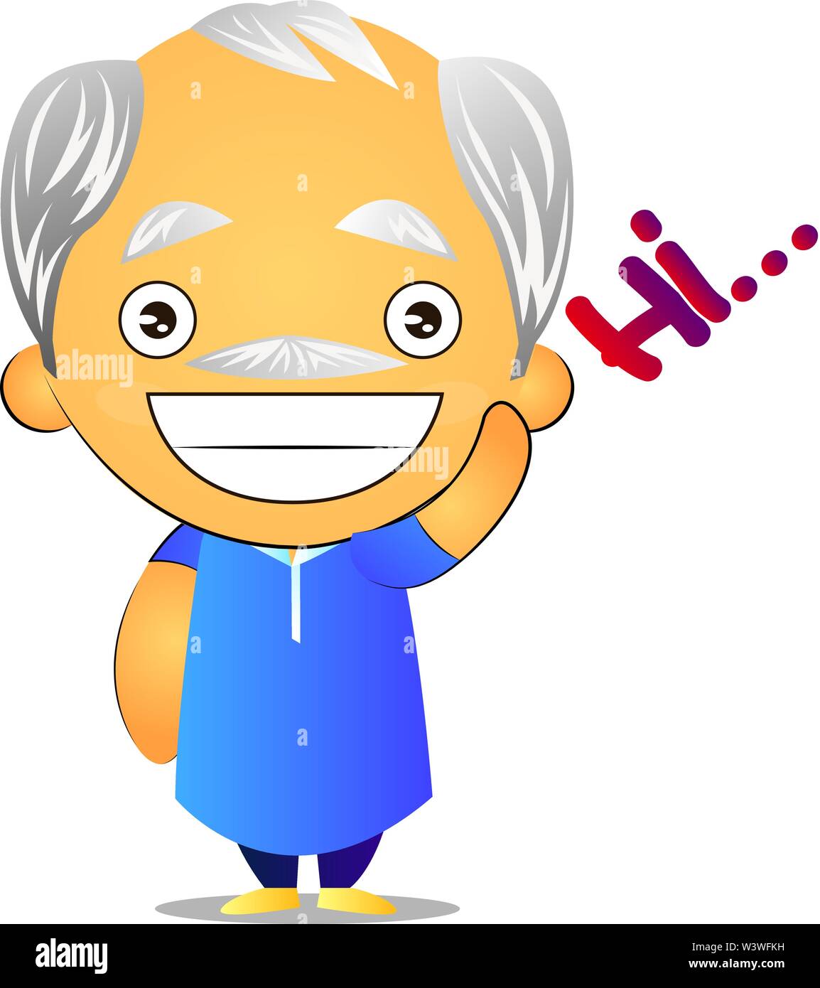 Clip Part Man Saying Hello