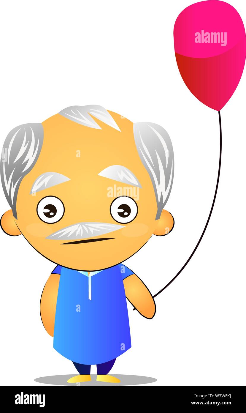 Pensioner on holiday Stock Vector Images - Alamy