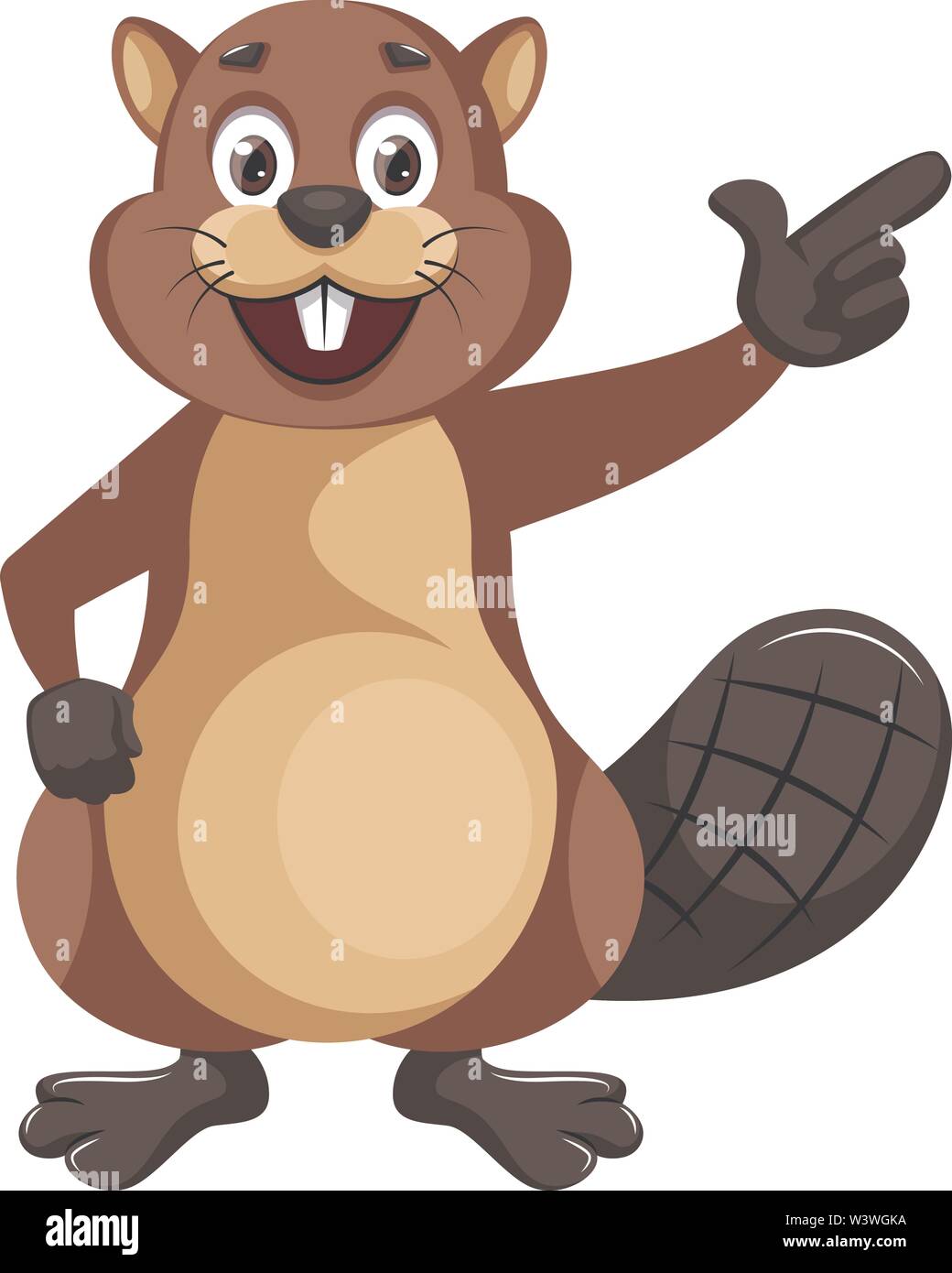 Beaver showing teeth Cut Out Stock Images & Pictures - Alamy