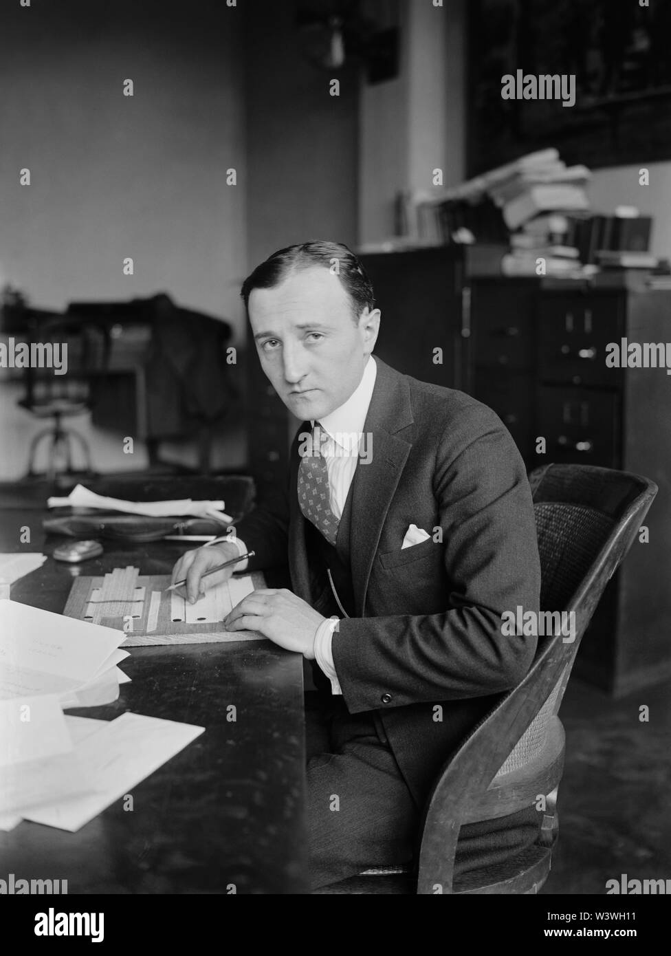 William Frederick Friedman (1891-1969), pictured in 1924, was a ...