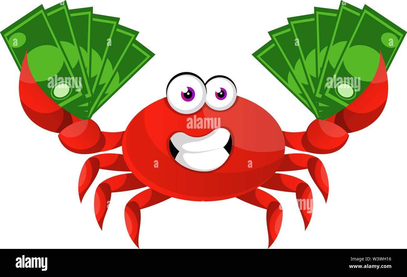 Crab bank Stock Vector Images - Alamy