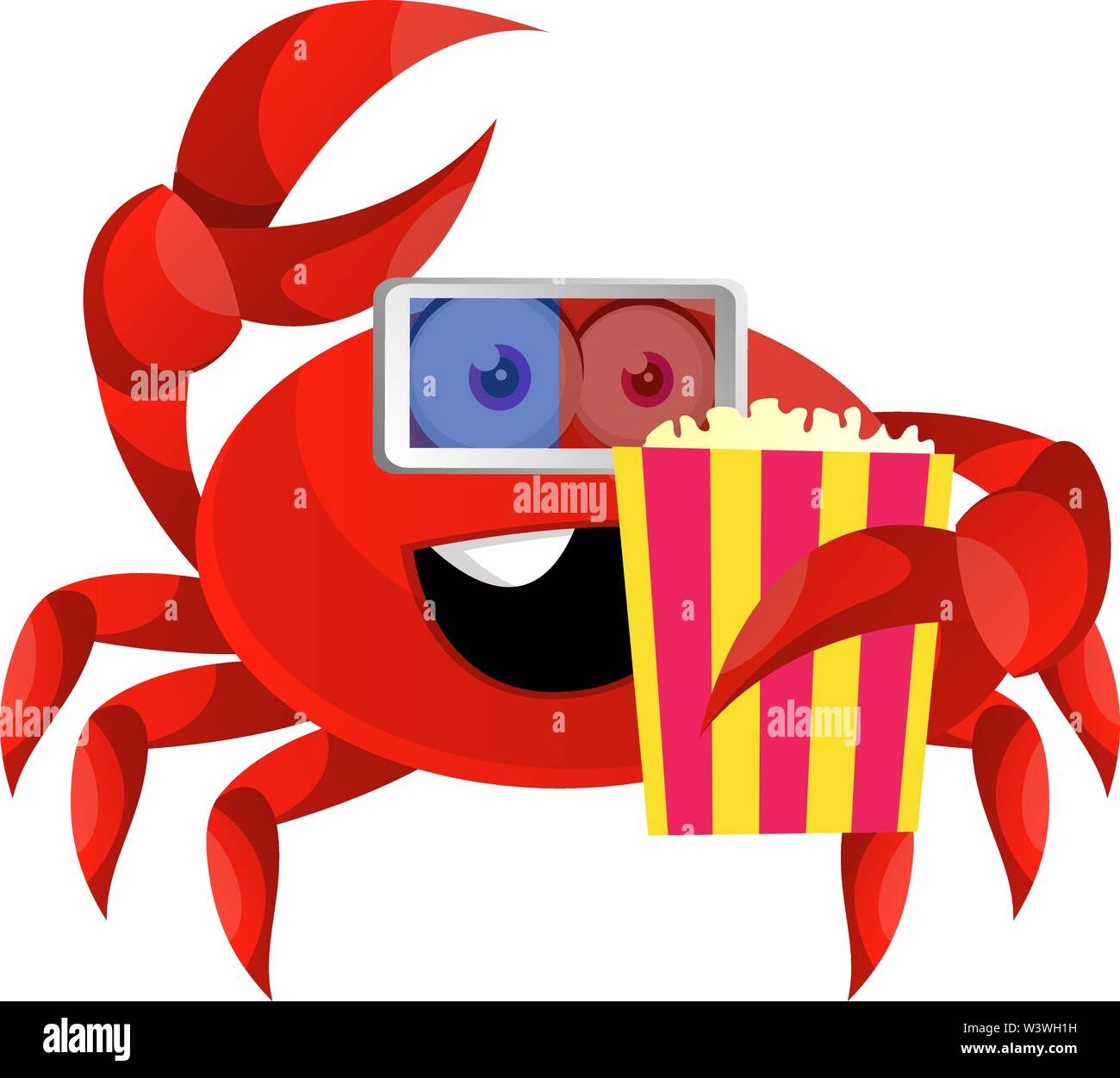 Popcorn crab Stock Vector Images - Alamy