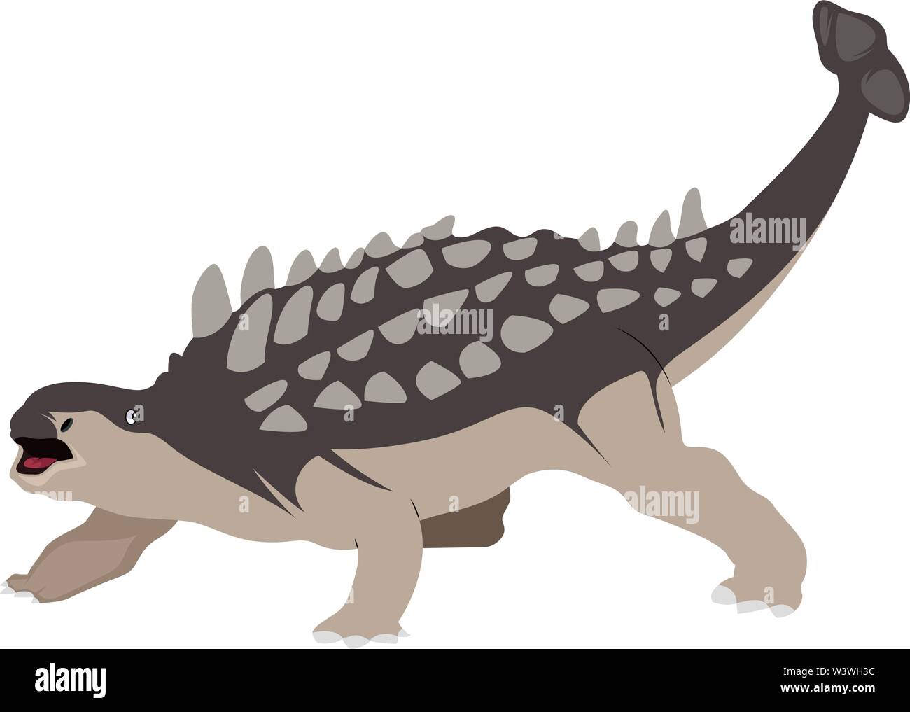 Of an ankylosaurus Cut Out Stock Images & Pictures - Alamy