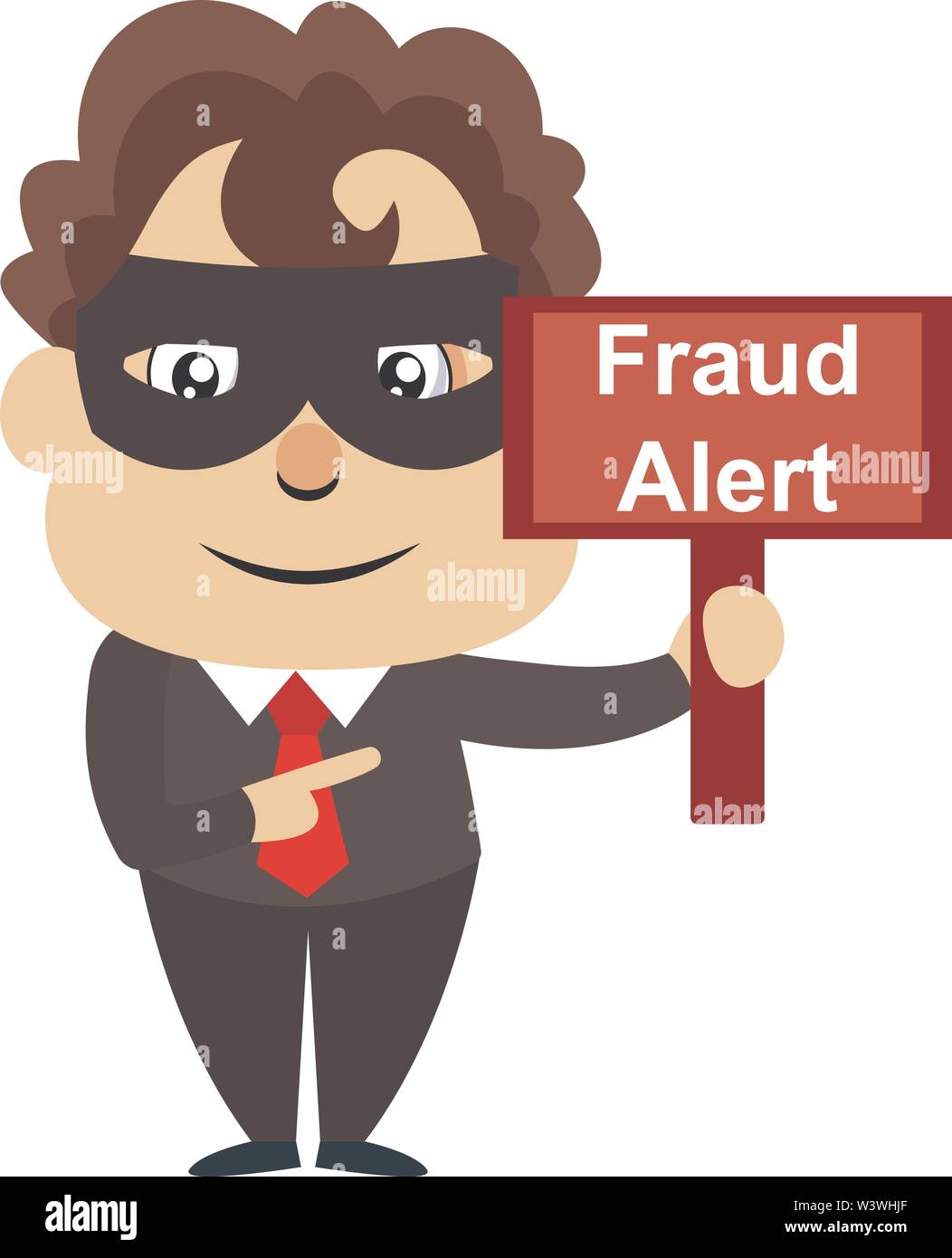 Businessman fraud Stock Vector Images - Alamy