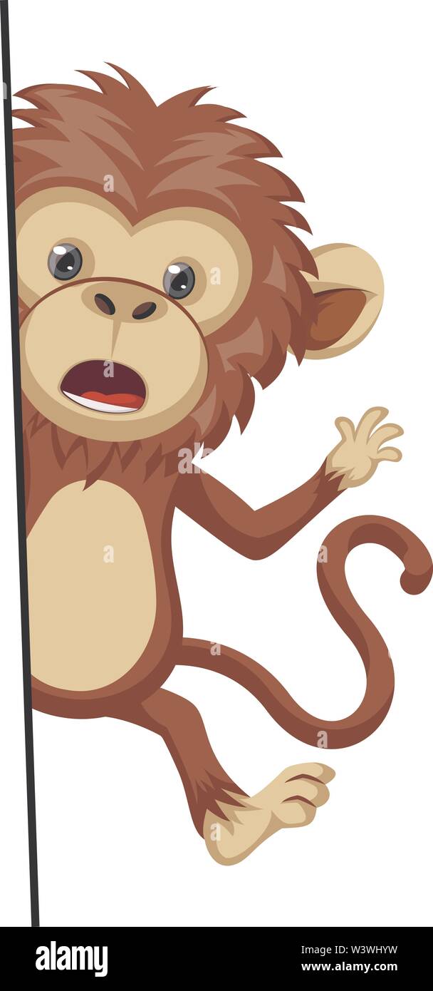 Monkey and architecture Stock Vector Images - Alamy